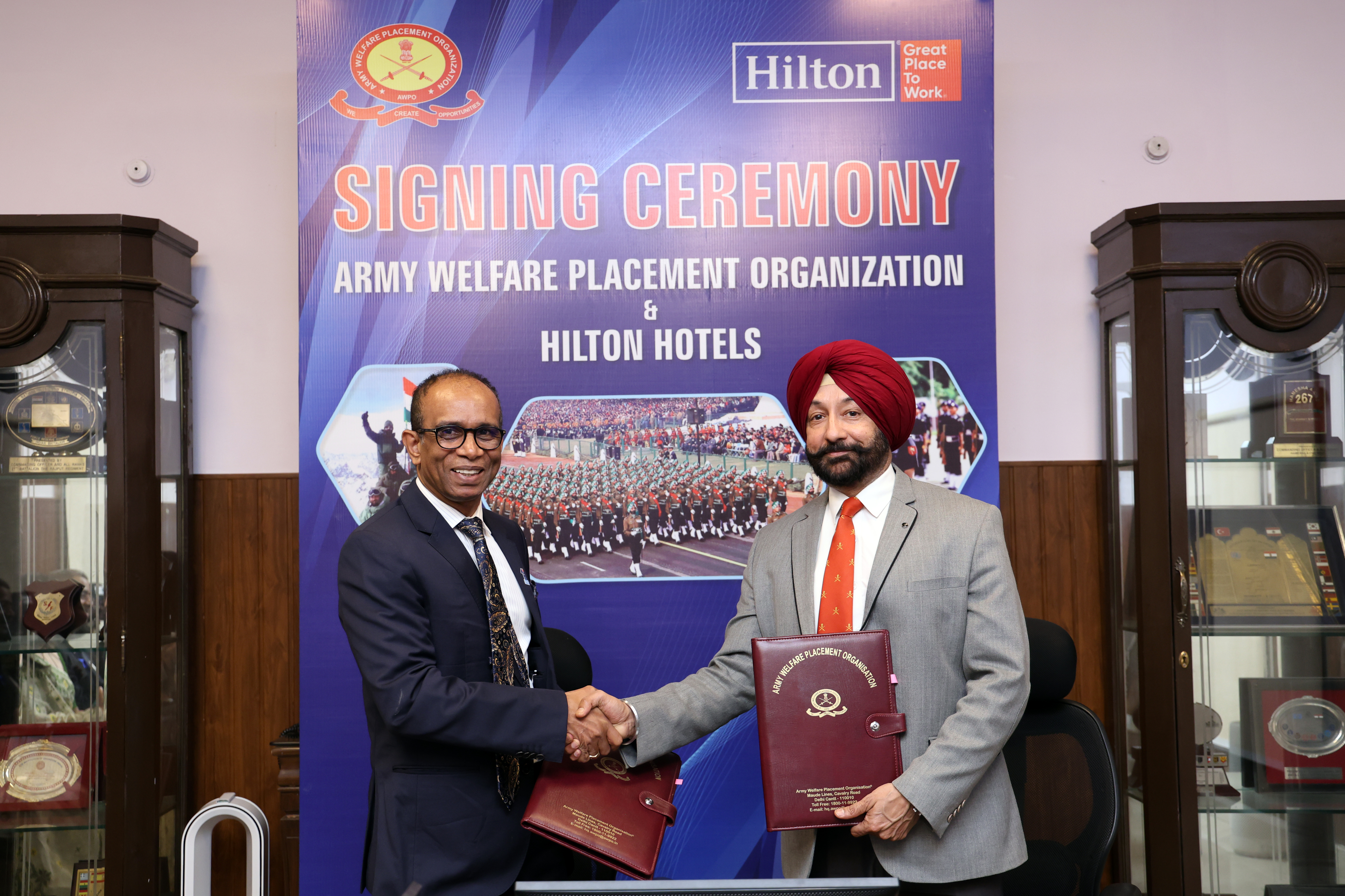 Hilton Partners with Army Welfare Placement Organisation (AWPO) to ...