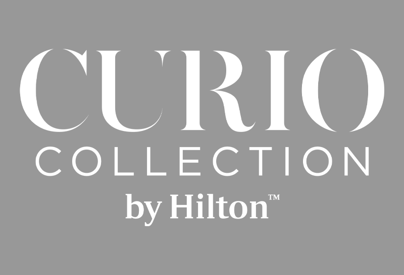 Curio Hilton Logo Martinique New York On Broadway, Curio Collection By