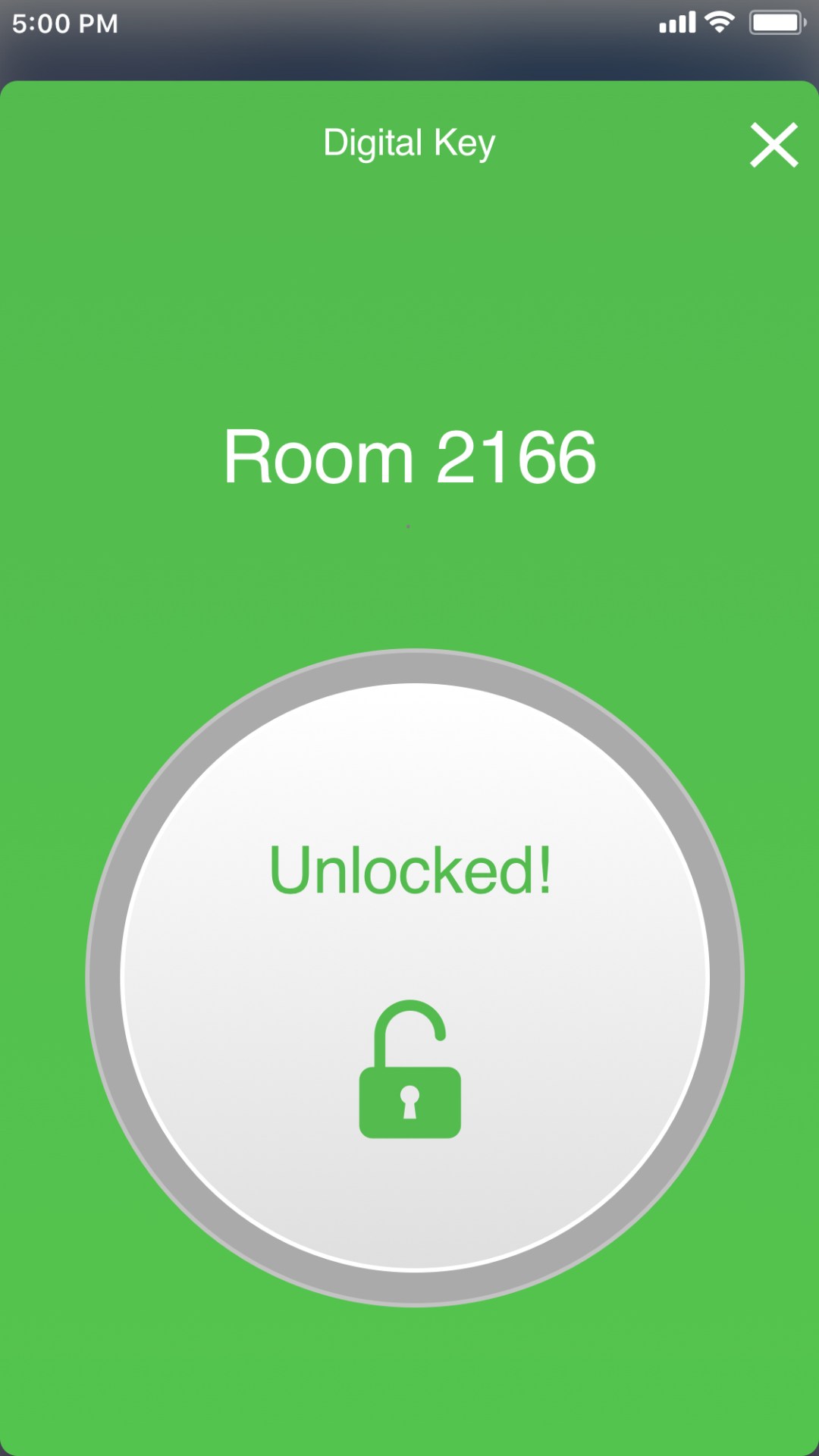 Digital Key Mobile App